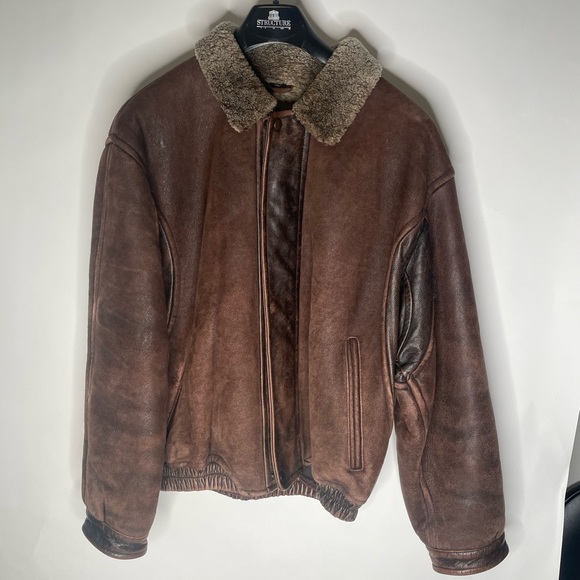 Structure | Jackets & Coats | Structure Mens Leather Jacket Size Medium ...